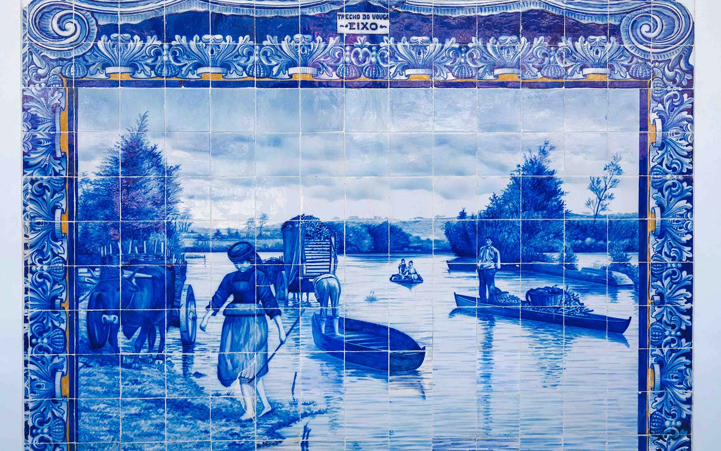 Aveiro Train Station's Beautiful Tiles